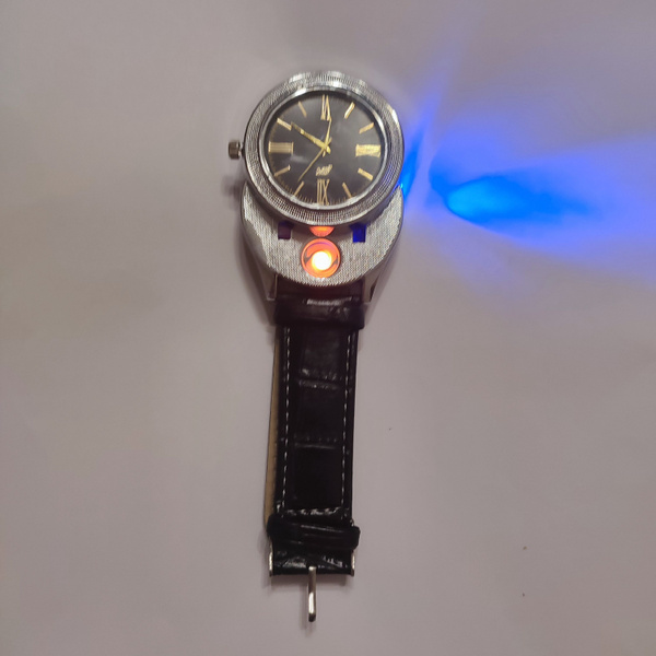 Мужские часы и беспламенная USB-зажигалка - 2 в 1 - купить с доставкой ...