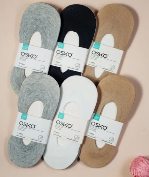 Подследники Osko, 12 пар - купить с доставкой по выгодным ценам в интернет-магазине OZON ...