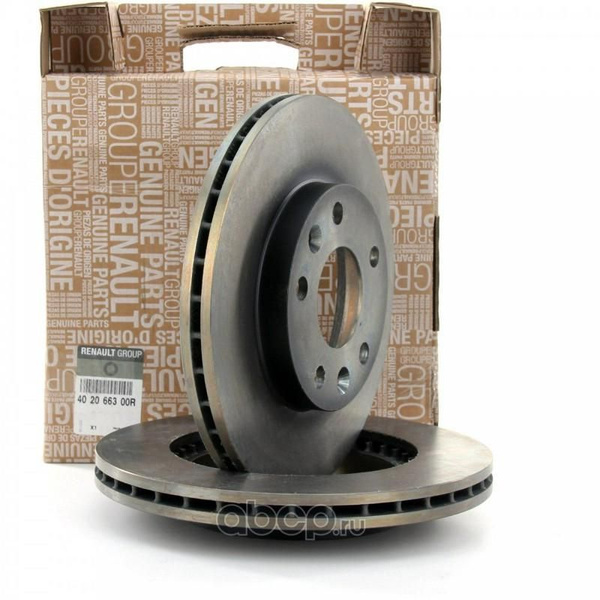 Диск тормозной передний комп 2шт. Reno RENAULT 4020 663 00R купить c ...
