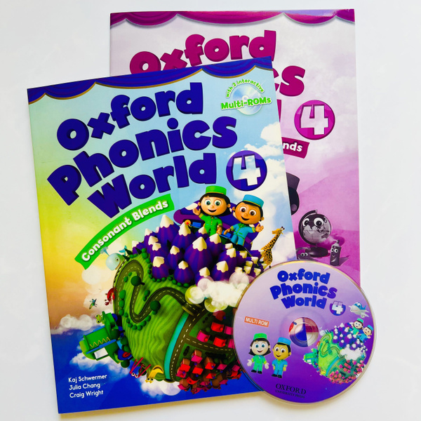 Oxford Phonics World 4 Level 4.ПОЛНЫЙ КОМПЛЕКТ: Student's Book ...