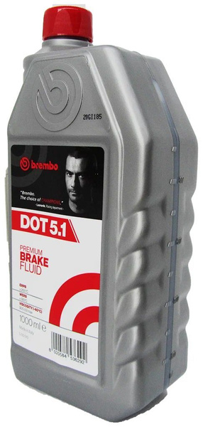 Жидкость тормозная Brembo L05010 DOT 5.1 - купить по доступной цене в ...