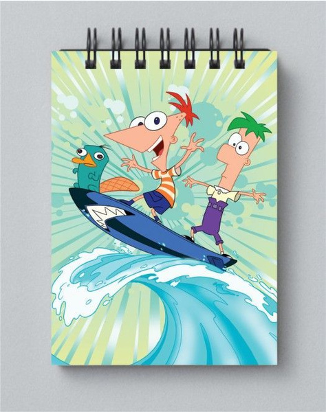 Блокнот Финес и Фебер, Phineas and Ferd № 6 - купить с доставкой по ...