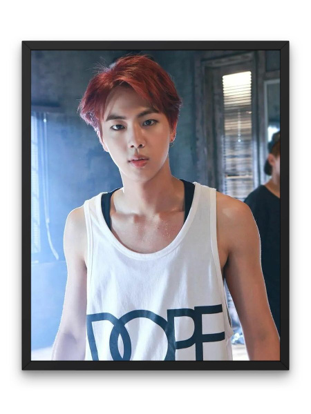 Постер О! Мой постер Музыка, Люди Постер, плакат БТС Ким Сок-чин, Чин, BTS Jin, Kim Seok-jin, 50 ...