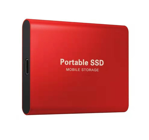 2 ТБ Внешний жесткий диск (Portable SSD), красный - купить с доставкой ...