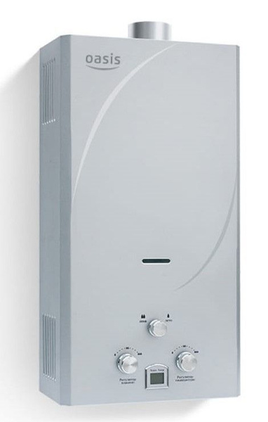 Водонагреватель газовый OASIS 24 S/TUR 24кВ, серый - купить с доставкой по выгодным ценам в ...