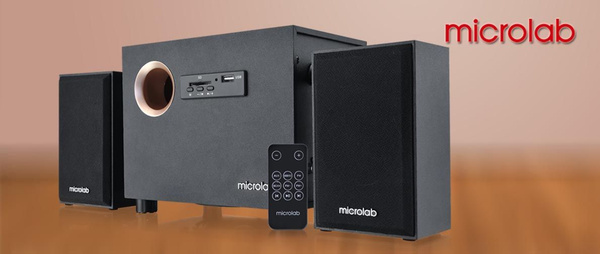 Акустическая система Microlab M-105R, черный - купить по низким ценам в интернет-магазине OZON ...