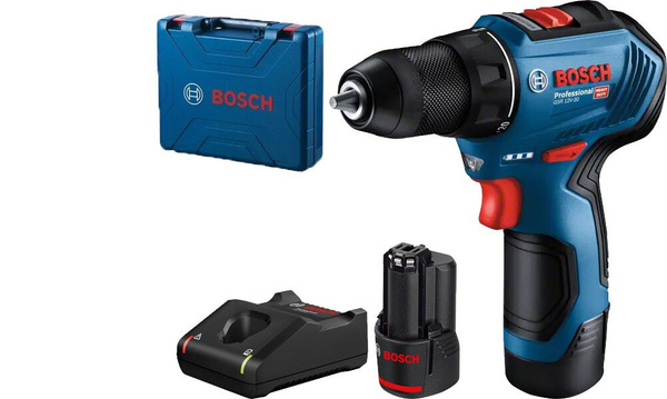 Дрель-шуруповерт Bosch GSR 12V-30 (06019G9020), От аккумулятора ...