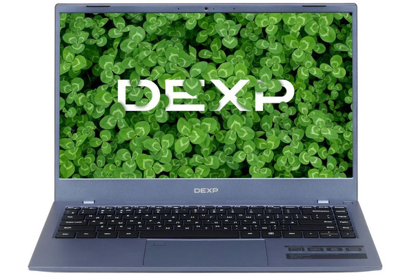 Ноутбук DEXP Atlas (M14-I5W303) Intel Core i5-1235U 16 ГБ 16 ГБ, серый купить c доставкой на ...