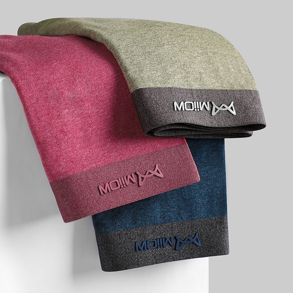 Комплект трусов Мужской Miiow боксеры Хлопок, Модал синий, красный, размер 46, 48 Средняя Китай ...