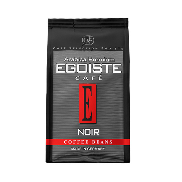Кофе в зёрнах EGOISTE Noir, арабика, 500 г - купить с доставкой по ...