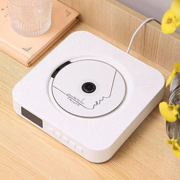 Портативный Bluetooth CD плеер c LED дисплеем и пультом управления , CD, USB, MP3, Bluetooth, SD ...