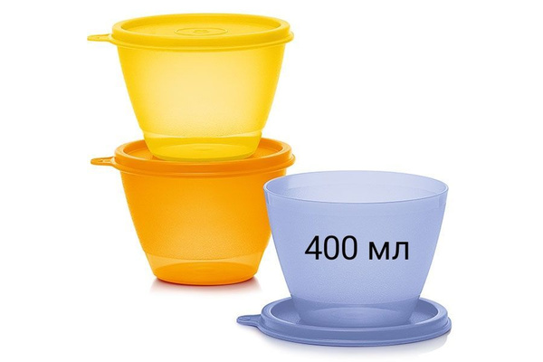 Контейнер пищевой Tupperware, 105*80, объем 400 мл - купить по выгодной ...