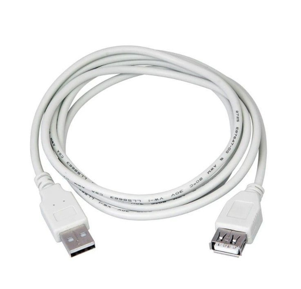 Кабель Usb 2 0 Helpico Шнур Usb А Male Usb A Female длиной 1 метр