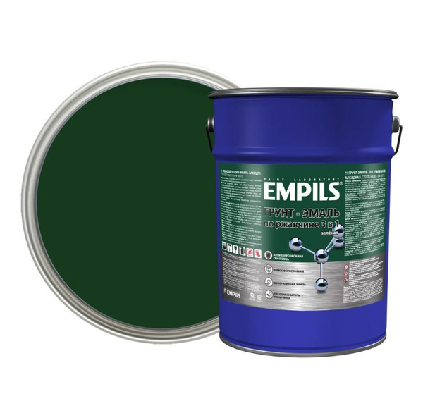 Грунт-эмаль EMPILS 84434162 Гладкая, Алкидная, Глянцевое покрытие ...