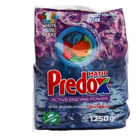 Predox Стиральный порошок Лаванда 1250г / - купить с доставкой по ...