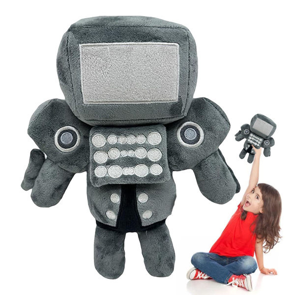 Big Boss Robot TV Man VS TV Woman Мягкая плюшевая кукла - купить с ...