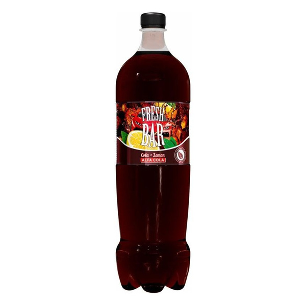 Напиток газированный Fresh Bar Alfa Cola 1,5 л упаковка 6 шт купить на ...