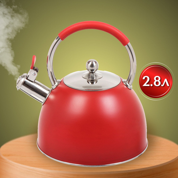 Чайник со свистком 2.8 л Daniks для газовой, индукционной плиты - купить с доставкой по выгодным ...