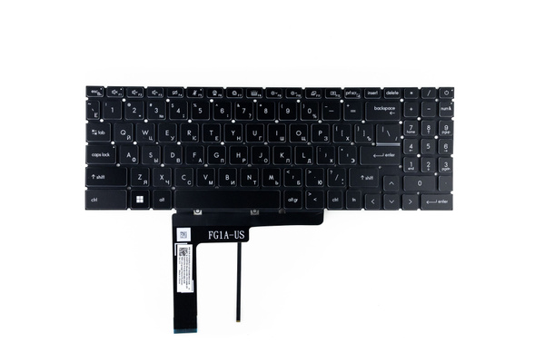 Клавиатура для MSI GF66 Modern 15 B12 Summit E16 A12 p/n: 9Z.NK2BN.A0R ...