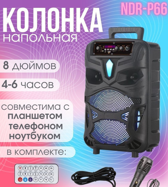 Беспроводная колонка GOODSTORAGE NDR-P55 - купить по доступным ценам в интернет-магазине OZON ...