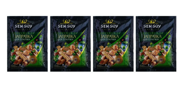 Заправка Sen Soy Premium для спаржи корейская, 4 уп по 80 г - купить с ...