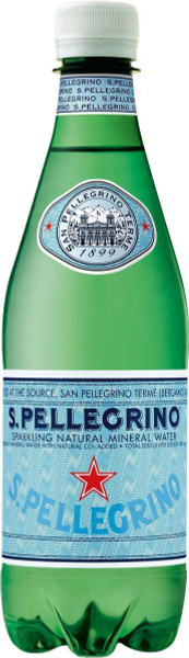 S.Pellegrino Вода Минеральная Газированная 500мл. 1шт - купить с ...