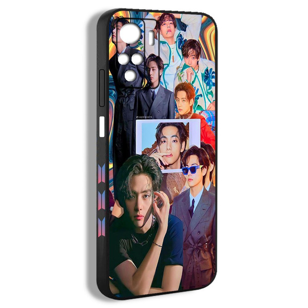 Чехол на Xiaomi Redmi Note 10s БТС Ким Тэхен Б BTS V Taehyung Ким ТЭ ...