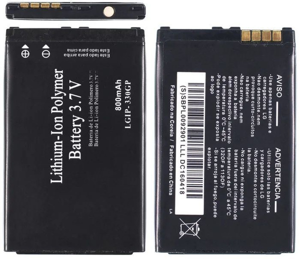 Аккумулятор LGIP-330GP, LGIP-330G для LG KF300/GM210/KF240/KM380/KM500 ...