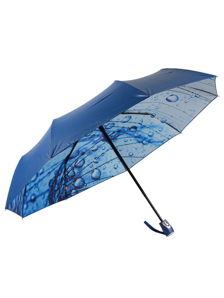 Зонт Frei Regen, Полный автомат, 3 сложения, синий купить по низкой ...