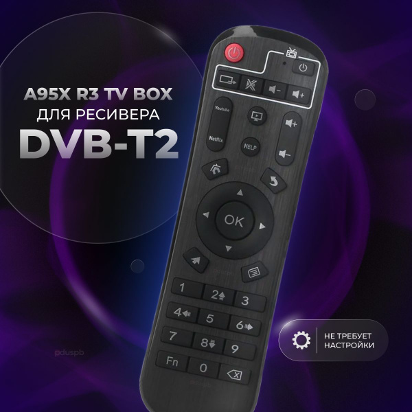Пульт ДУ pduspb A95X R3 - купить по выгодной цене в интернет-магазине OZON (1212526229)