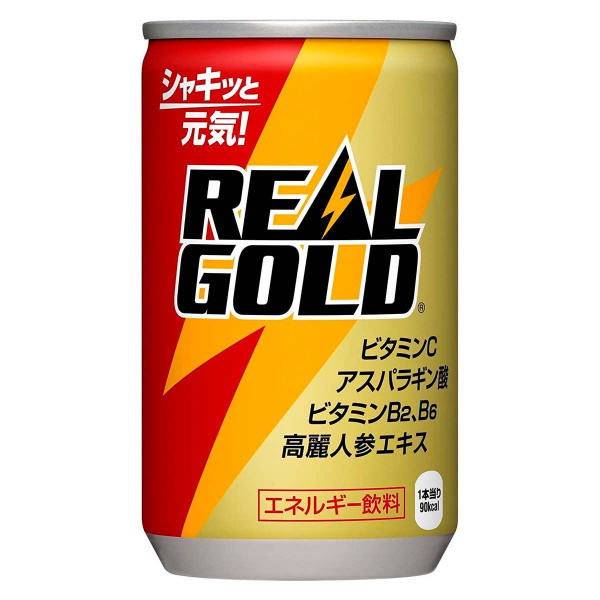 Энергетический напиток Coca-Cola Real Gold с витаминами (Япония), 190 ...