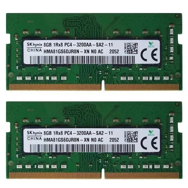 Модуль оперативной памяти Hynix 粗DDR4 3200 Mhz8 ГБ (HMA81GS6DJR8N-XN ...