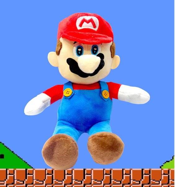Мягкая игрушка Марио (красно-синий) "Super Mario" 29 см - купить с ...