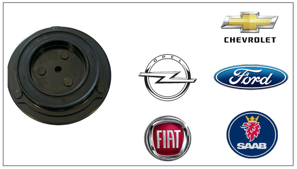 Прижимная пластина компрессора кондиционера Opel sanden PXV16 купить на ...