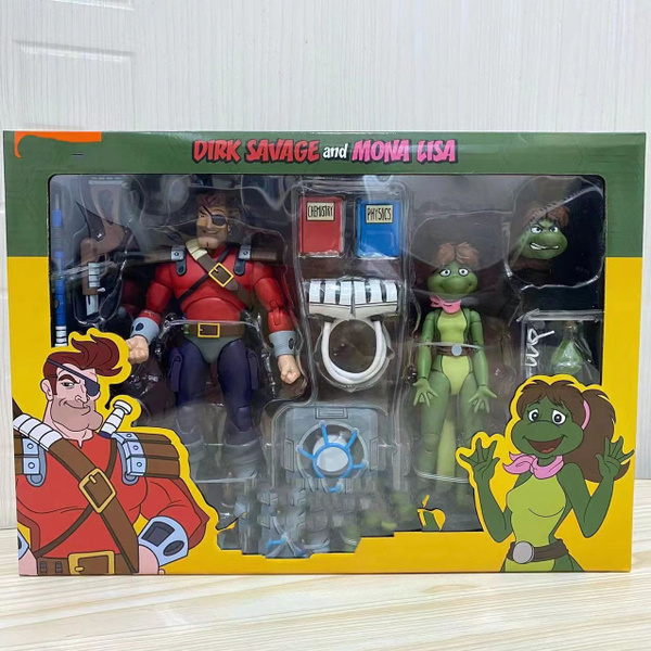 Teenage Mutant Ninja Turtles/фигурка-NECA DIRK SAVAGE AND MONA LISA ...