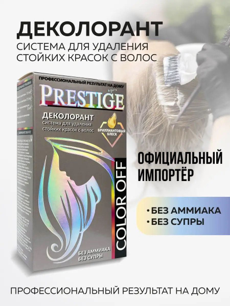 VIP`S Prestige Смывка краски с волос, 245 мл - купить с доставкой по ...