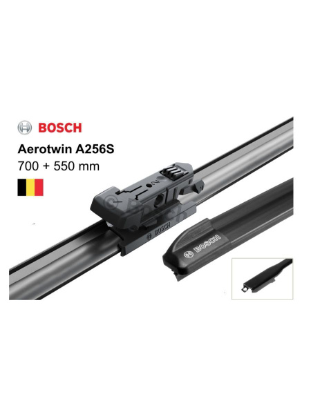 Bosch Щетка стеклоочистителя бескаркасная, арт. 3397007256, 70 см + 55 ...