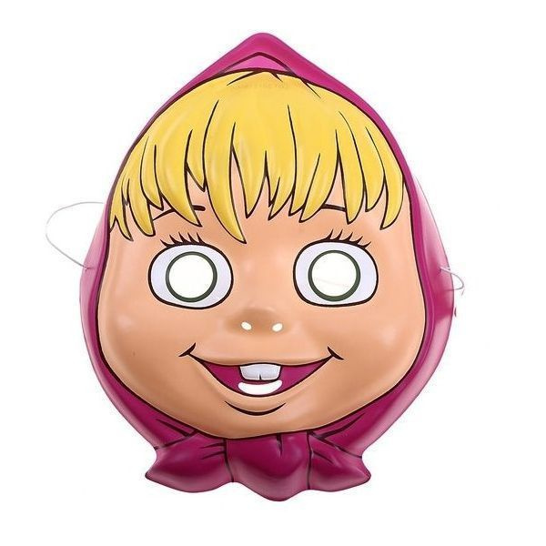 Маска Маши из м/ф "Маша и Медведь" - купить по доступным ценам в ...