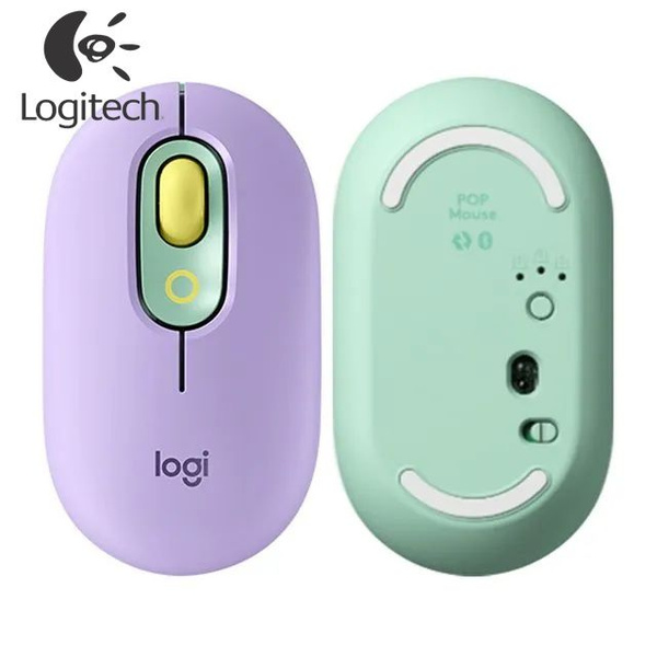 Мышь беспроводная Logitech G zxcasd-POP MOUSE-2-8848, пурпурный ...