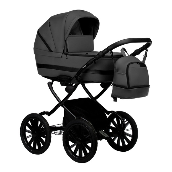 Коляска 2 в 1 Indigo AVEO ECO Plus 14" ae 06 (т.серая кожа) купить на ...