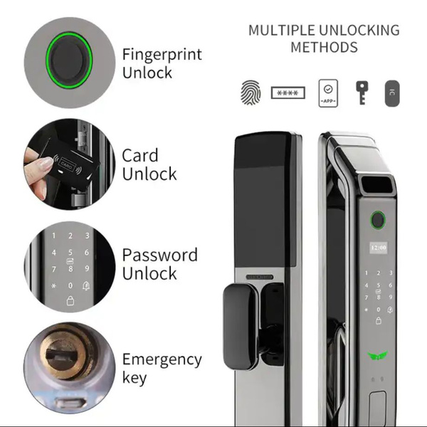 Умный дверной замок. Автоматический дактилоскопический замок - купить ...