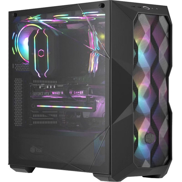 Cooler Master Компьютерный корпус TD-500, черный (TD-500-MESH-V2-BLACK ...