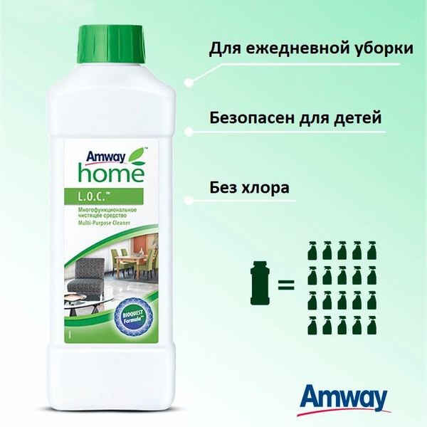 L.O.C. Многофункциональное чистящее средство LOC Амвей лок Аmway home ...