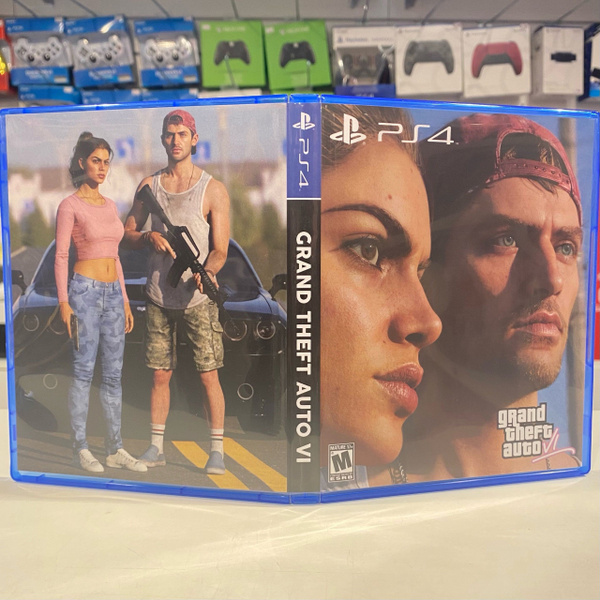 Эксклюзивная обложка для диска, игра GTA 6 PS4 - купить с доставкой по ...