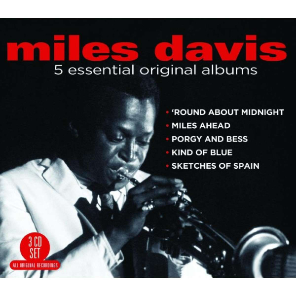 Audio CD Audio CD Miles Davis (1926-1991) - 5 Essential Original Albums ...