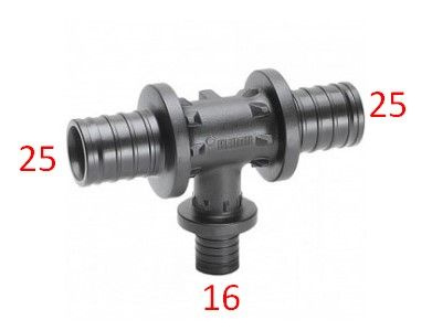 Тройник RAUTITAN 25*16*25, PPSU (PX), переходной, 014 - купить по выгодной цене в интернет ...