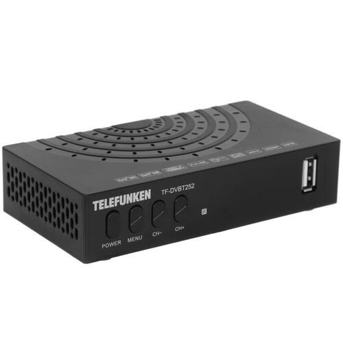 ТВ-ресивер Telefunken Приставка для цифрового ТВ Telefunken TF-DVBT252 ...