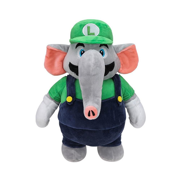 Плюшевая игрушка Super Mario Bros Wonder Elephant Luigi 28 см b1q3 ...