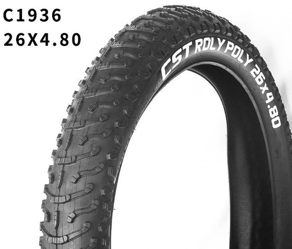 Покрышка для фэтбайка CST 26x4.80 C-1936 ROLY POLY, корд сталь купить ...