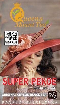Чай Queens Mount Tea (QMT) цейлонский высокогорный "Super Pekoe ...